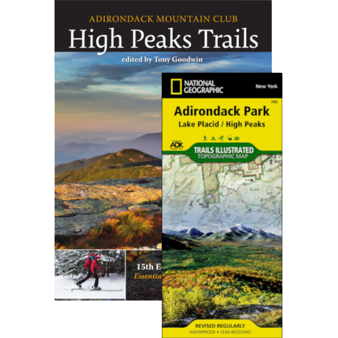High Peaks Trail Guide with Adirondack Park Map Pack | Blue Line Book ...