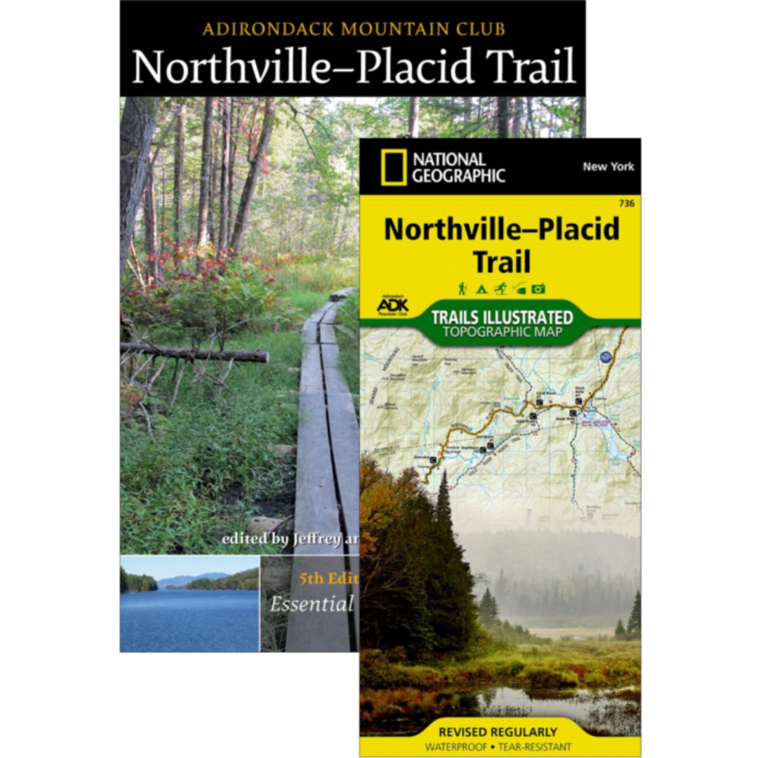 Northville-Placid Trail Guide with Adirondack Park Map Pack | Blue Line ...