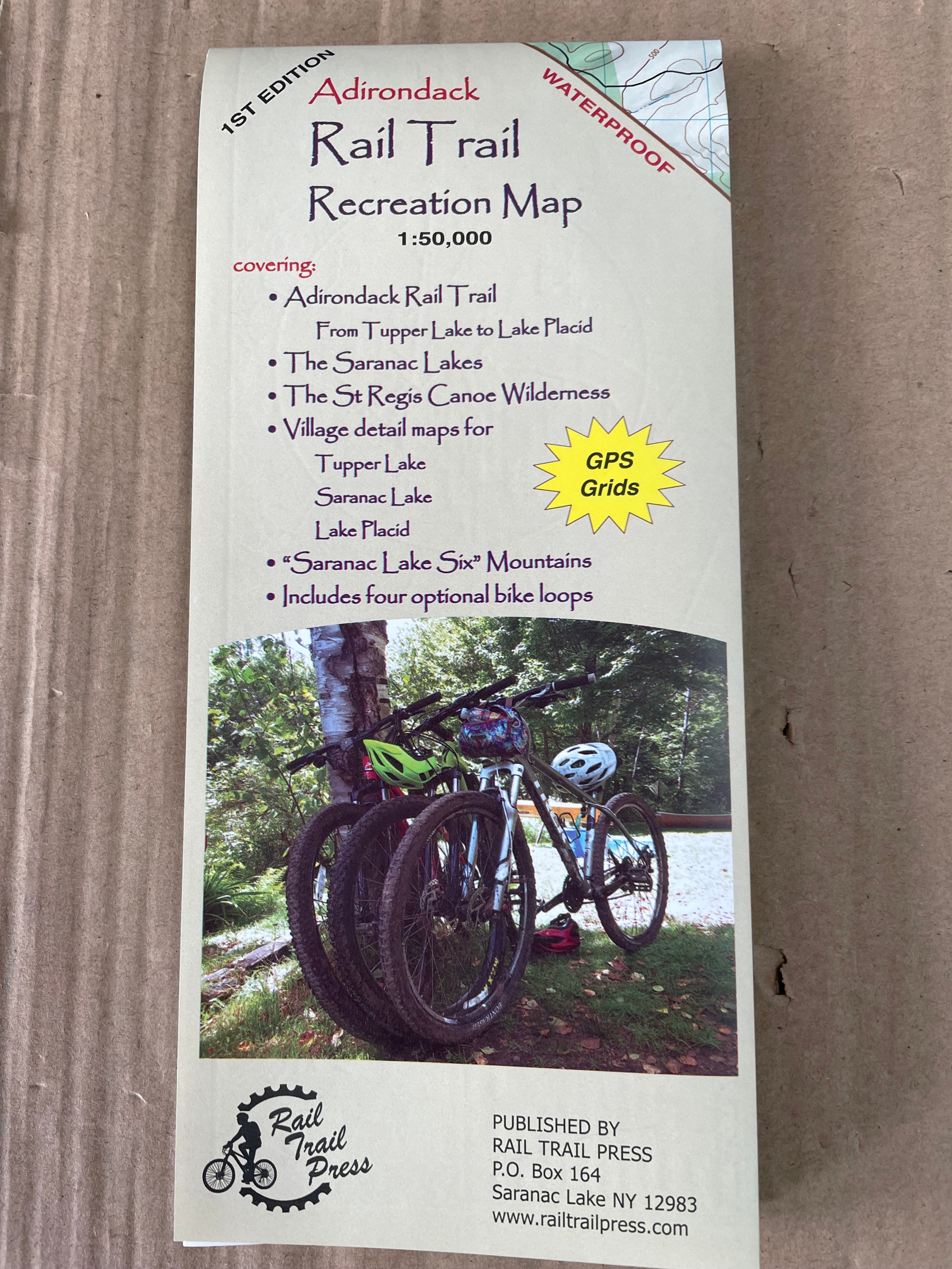 Rail Trail Rec Map | Blue Line Book Exchange a Wholesale and ...
